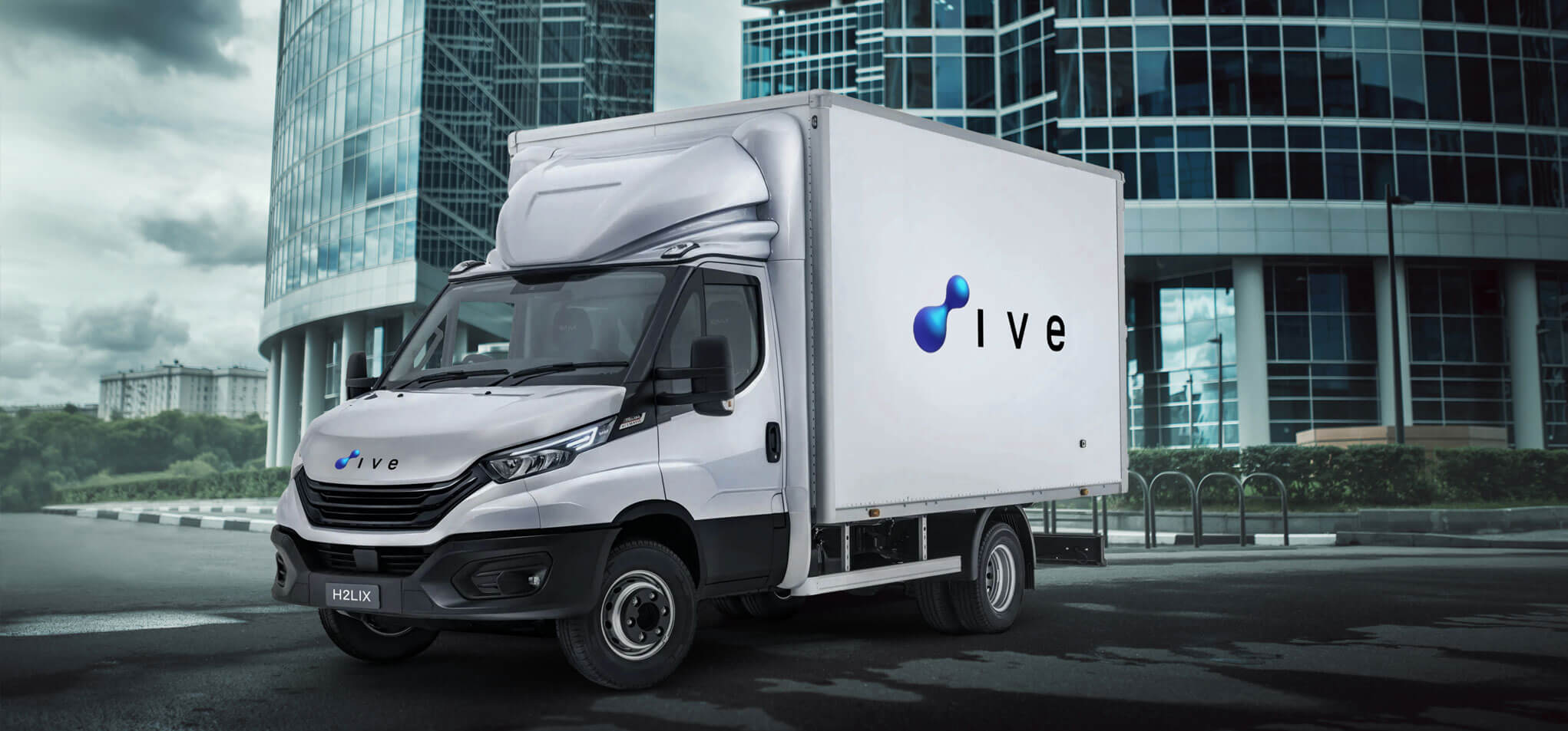 An innovative hydrogen van is powered by supercapacitors